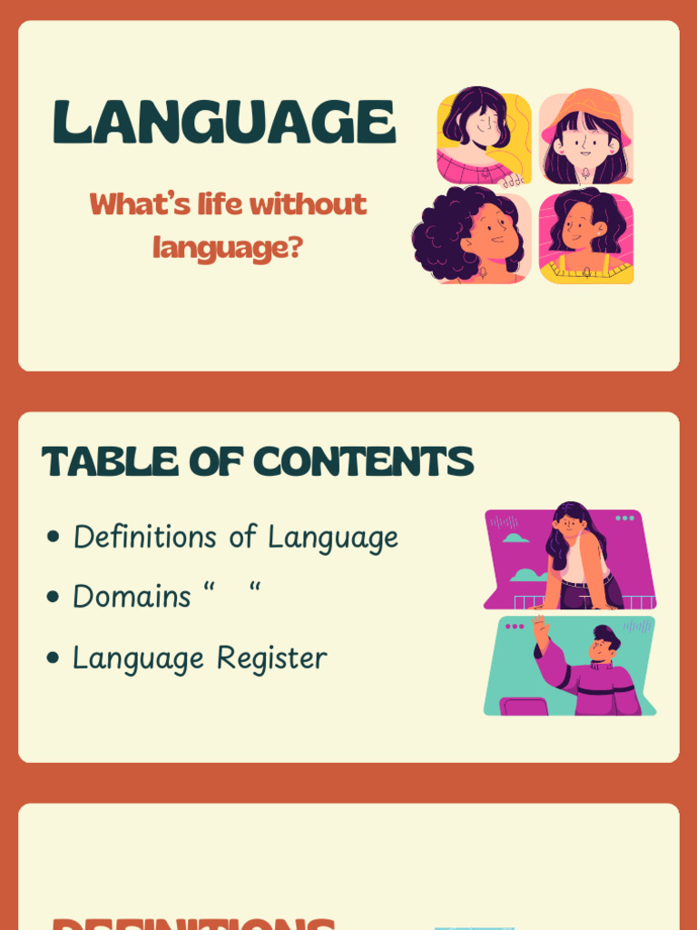 Group 1 Language Purposive Communication Presentation | PDF | Semantics ...