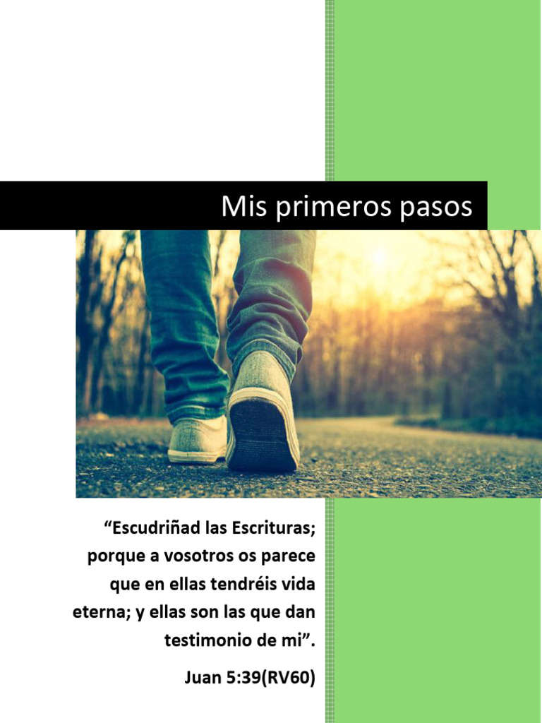 Mis Primeros Pasos | PDF | Biblia | Pecado