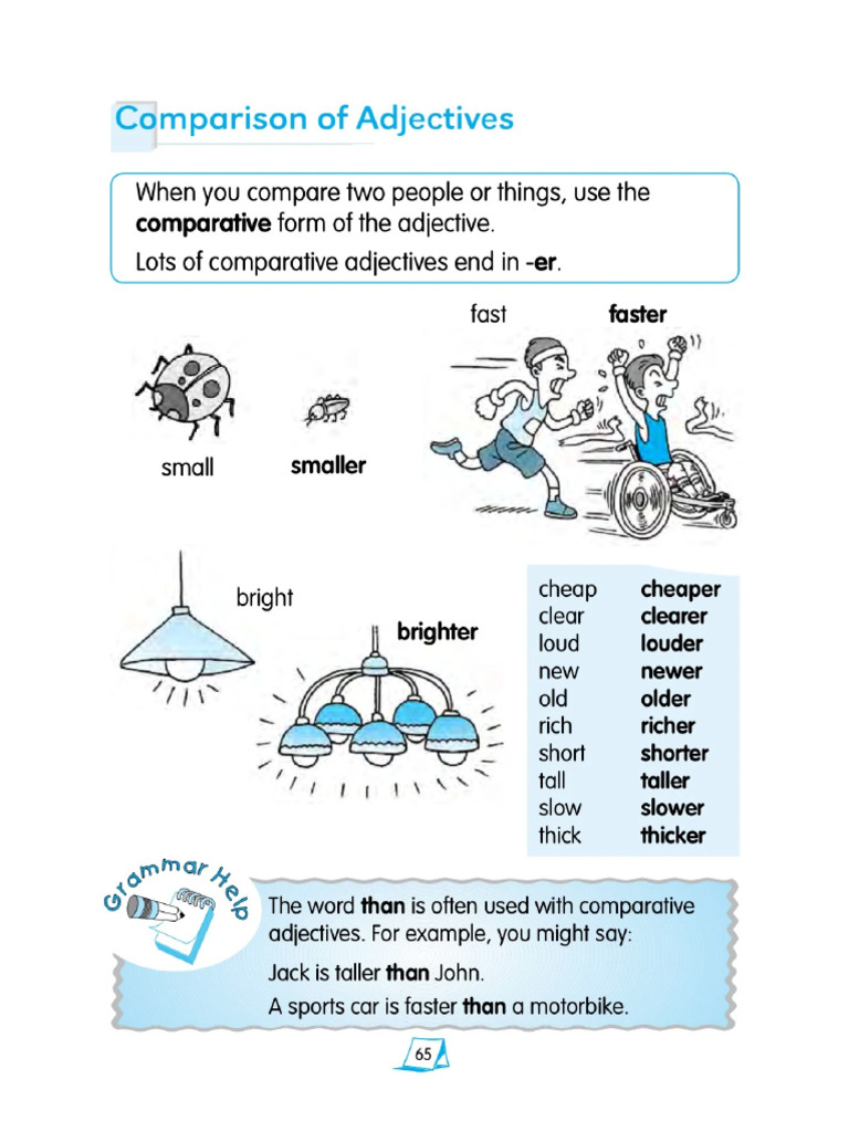 Comparative and Superlative Adjectives | PDF