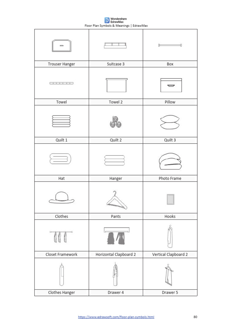Floor Plan Symbols Complete Guide (81-85) | PDF