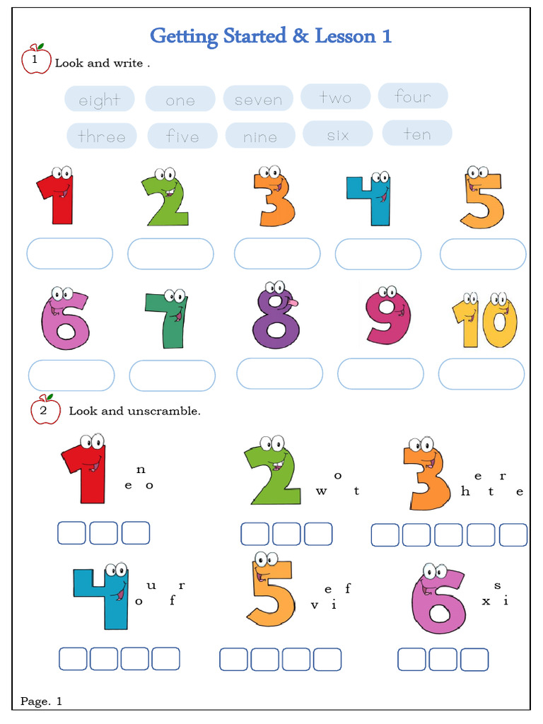 Beginner English Lessons for Kids | PDF