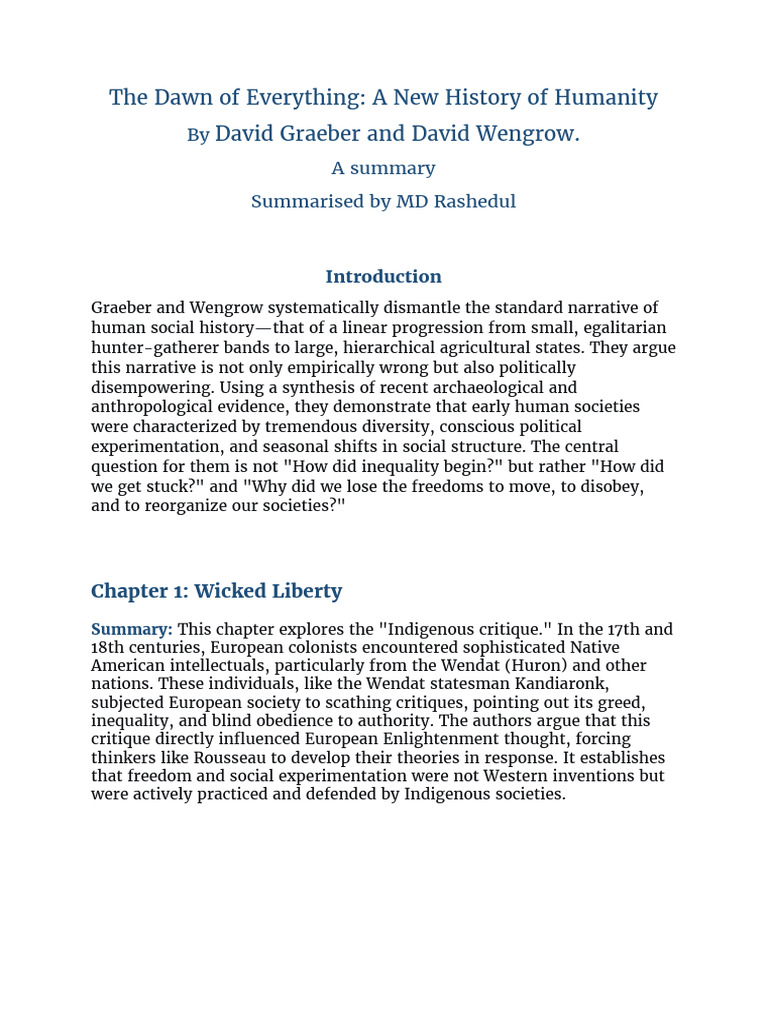 Chapter 1 Summary: Wicked Liberty | PDF | Liberal Arts Education