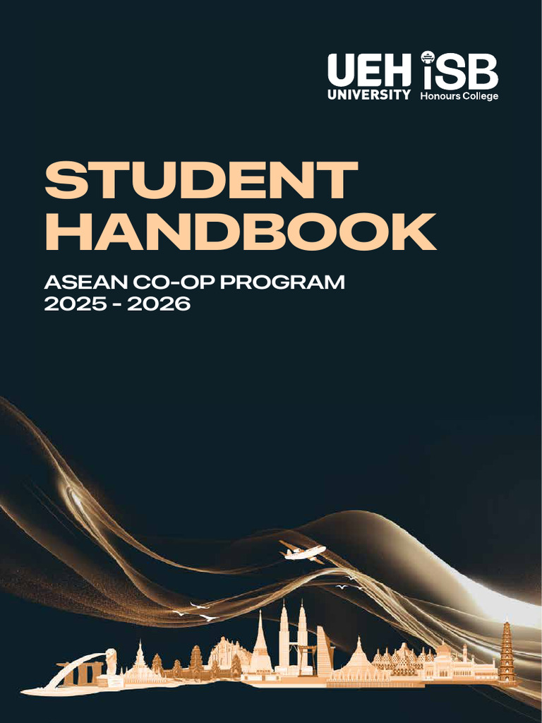 ASEAN Co-op Program Student Handbook 2025-2026 | PDF | Marketing | Lecture