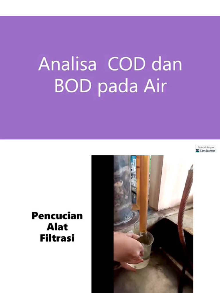 Analisa COD Dan BOD Pada Hu Jccjcair | PDF