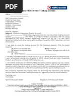 DD Cancellation Letter | PDF