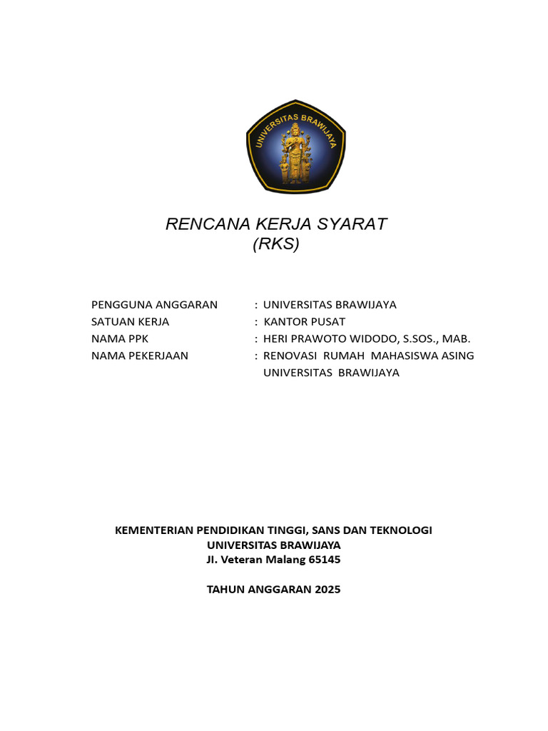 RKS Asrama Ub | PDF