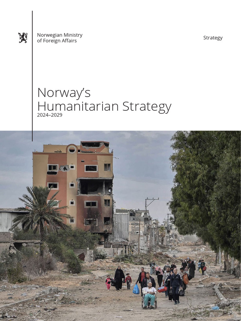 Norway's Humanitarian Strategy | PDF | International Humanitarian Law ...