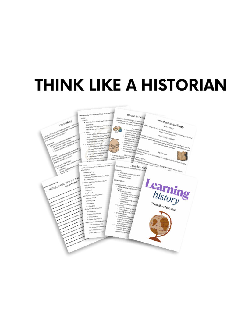 Think Like A Historian | PDF | Archaeology | Artifact (Archaeology)