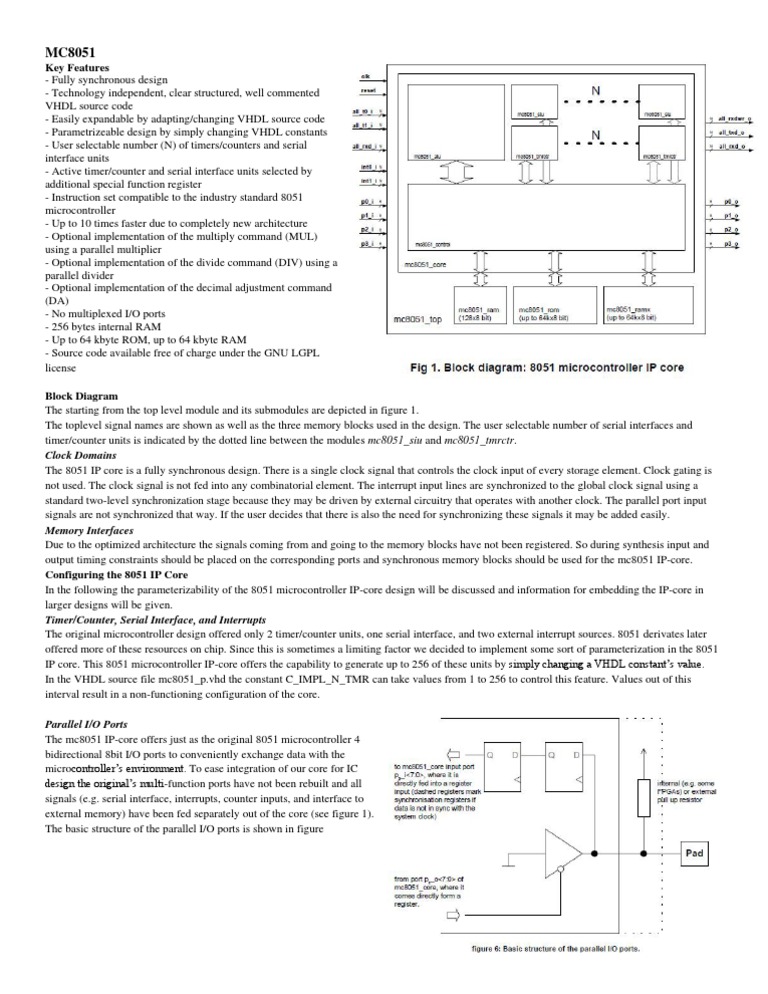 MC 8051 | PDF | Microcontroller | Digital Electronics