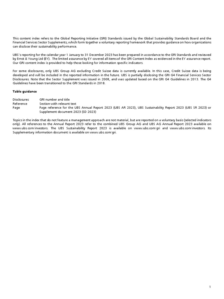 2023 Gri Content Index | PDF | Economies | Business