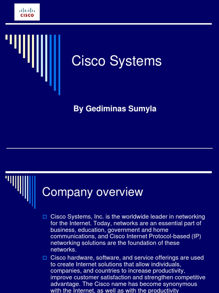 Cisco Systems Company Overview | PDF