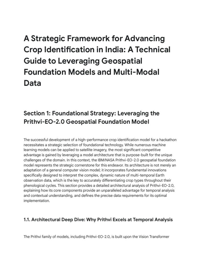 Improving Crop Identification Model | PDF | Infrared