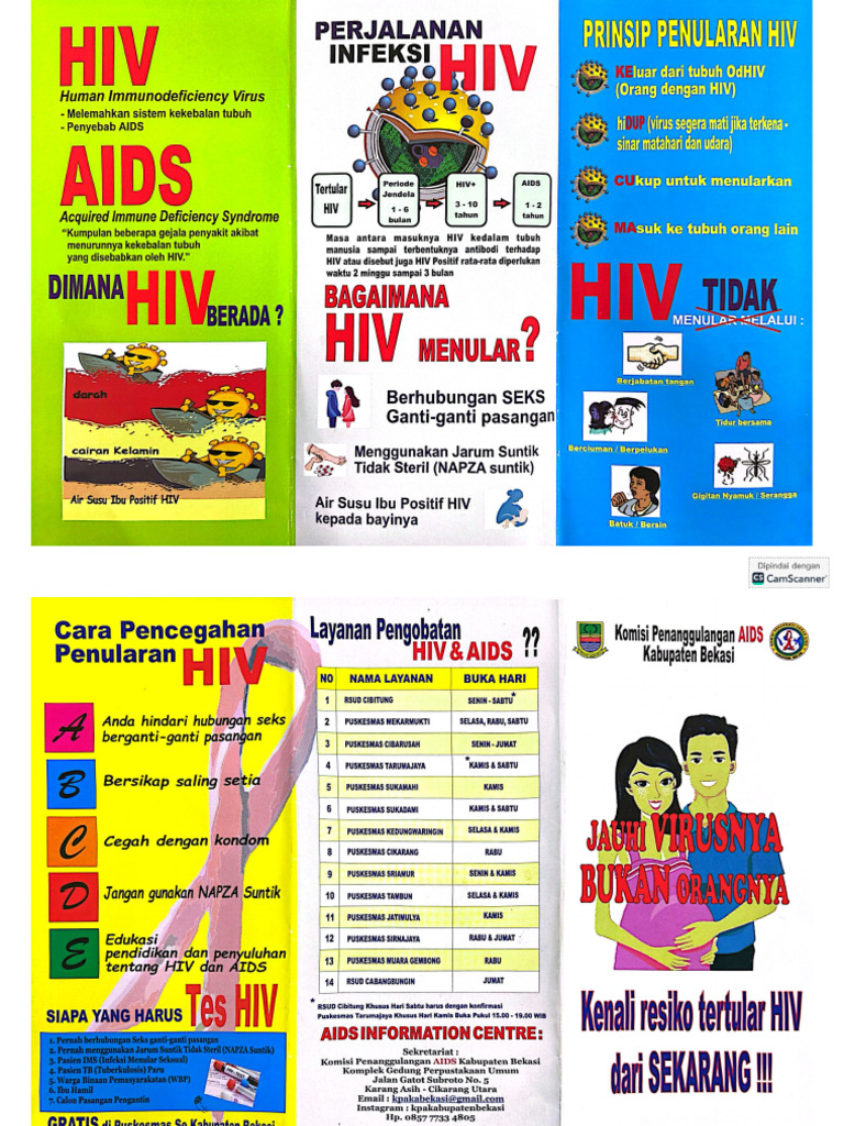 Flyer - Dinkes - Hiv Aids | PDF
