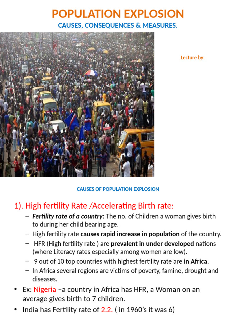 Populationexplosioncausesconsequences-190916130648 (1) 2 | PDF ...