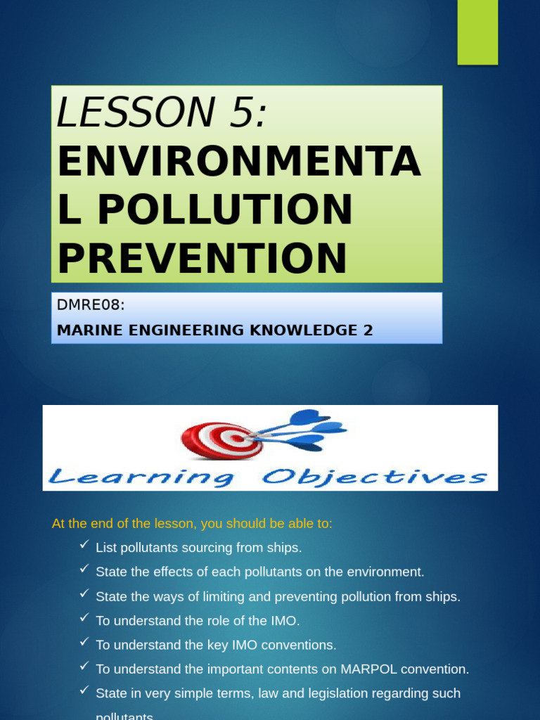 Marine Pollution Prevention Strategies | PDF | Sewage Treatment ...