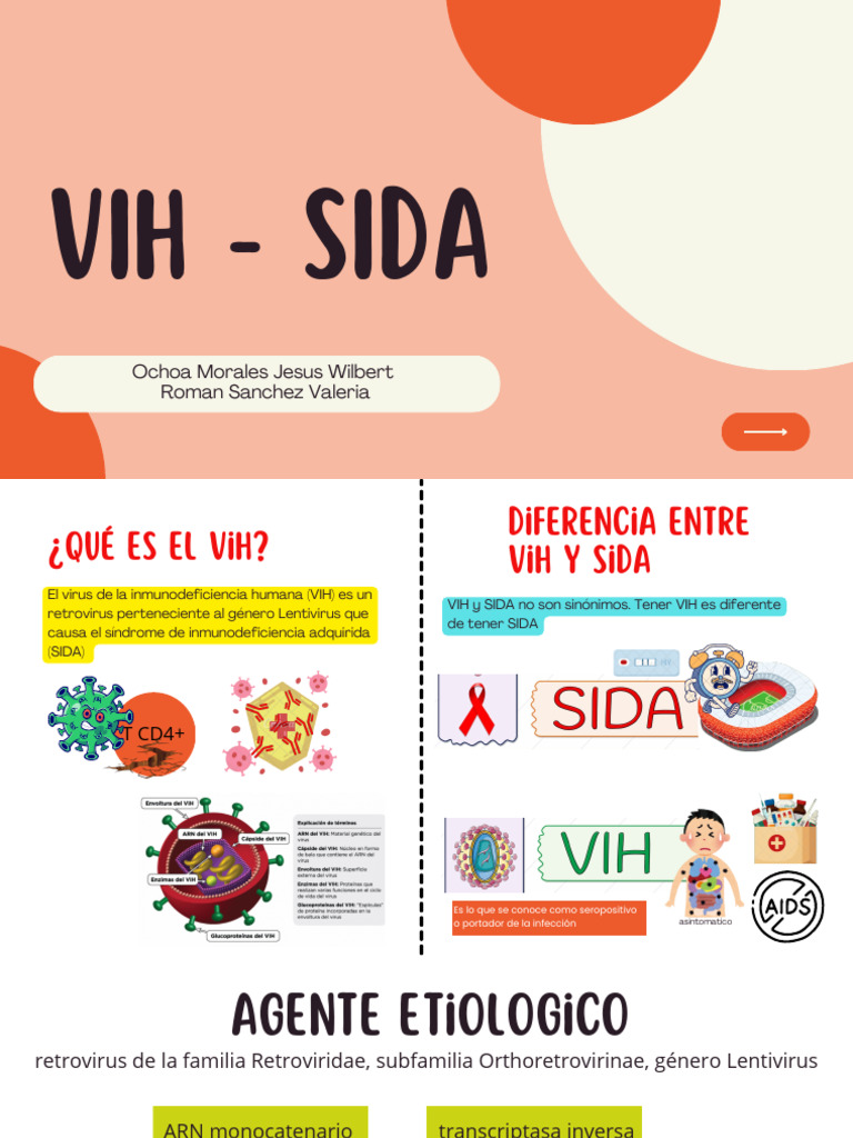 VIH y SIDA: Diagnóstico y Tratamiento | PDF | VIH | Retrovirus