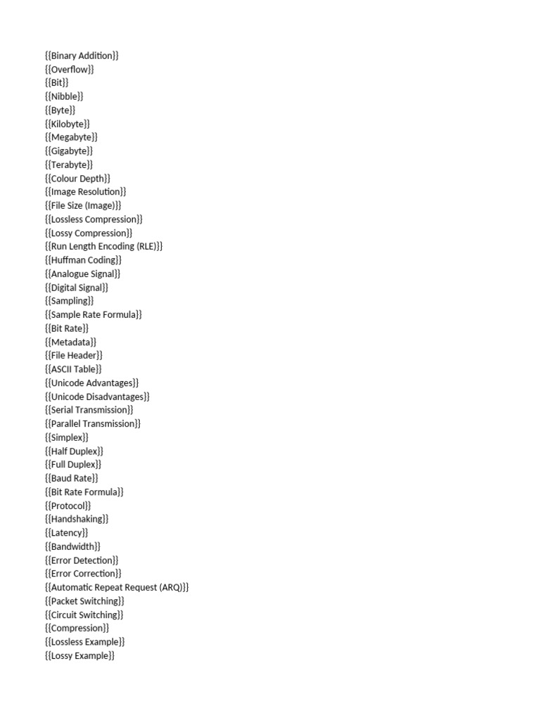 A Level AQA Computer Science t5 Flashcar | PDF | Encryption | Key ...