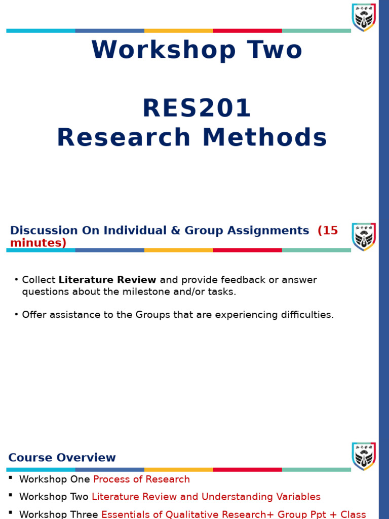 Research Methods WK Two v2 1 | PDF | Survey Methodology | Focus Group