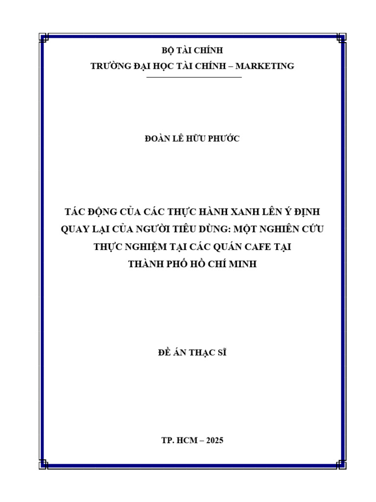 Doan Le Huu Phuoc (5221906q118) - de An Tot Nghiep 2025 | PDF