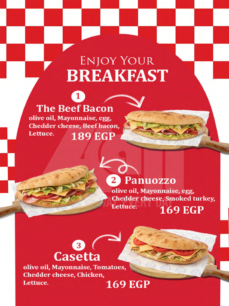 Final Menus 4al | PDF