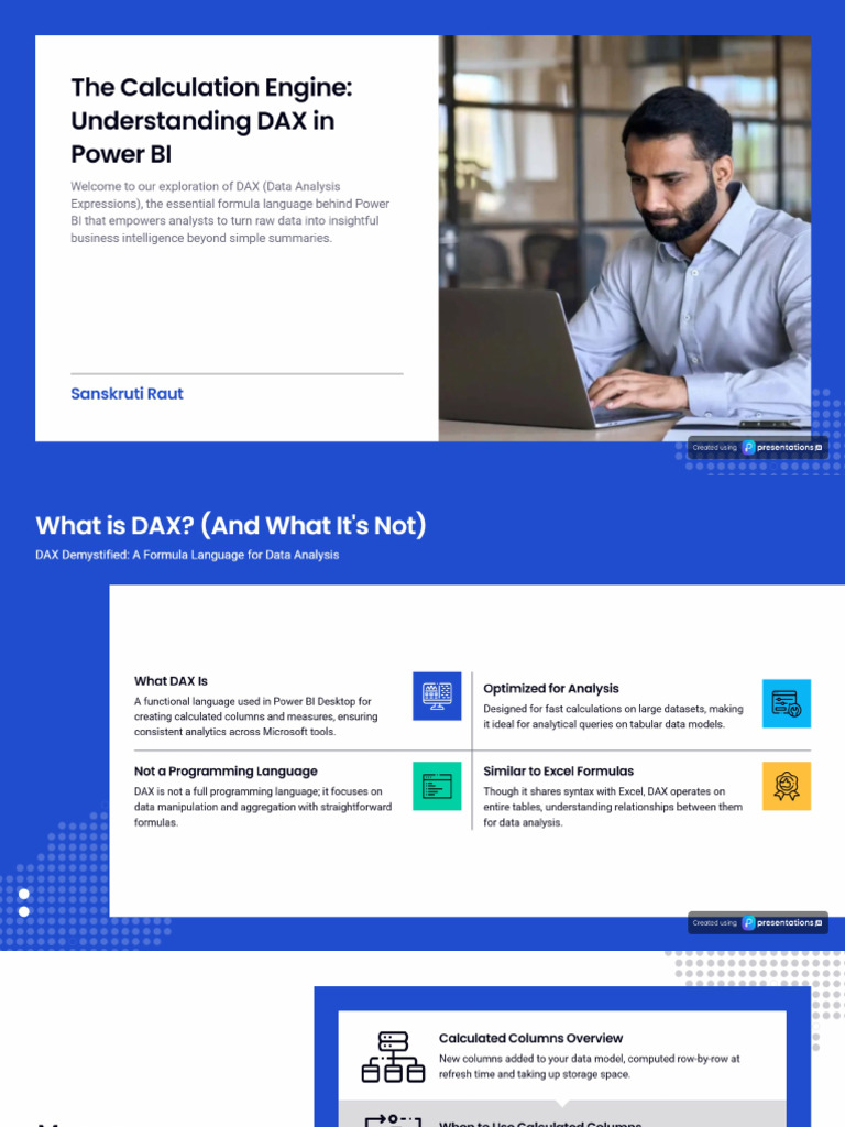 Understanding DAX in Power BI | PDF