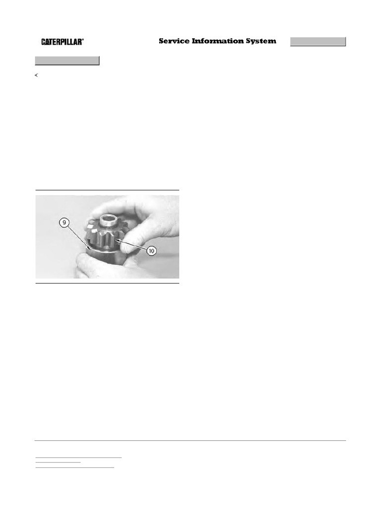Pinion Drive - Check | PDF