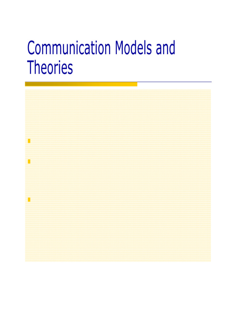 Communication Models and Public Opinion | PDF | Feeling | Public Opinion