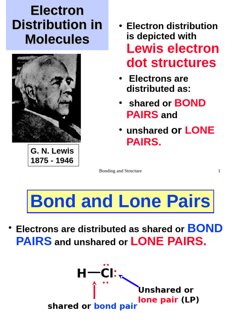 Lewis Structures of Common Molecules | PDF | Chemical Bond | Valence ...