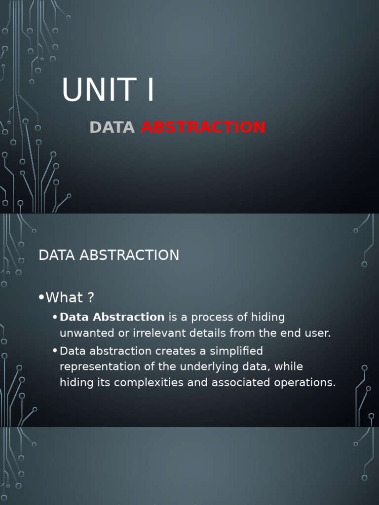 Unit I Visual Encoding | PDF