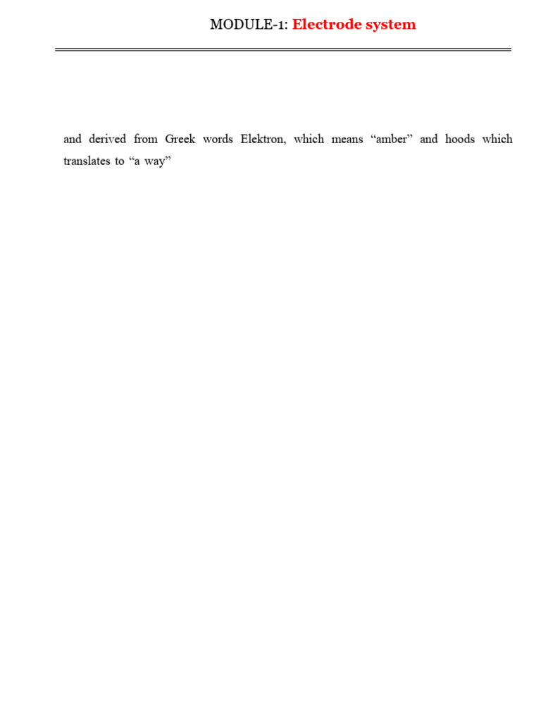 Types and Functions of Electrodes in Chemistry | PDF | Ph | Electrode