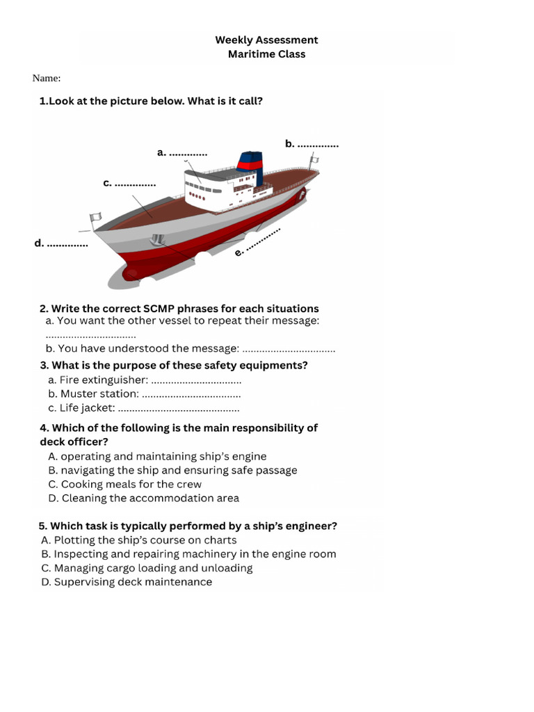 Final (1) Maritime | PDF