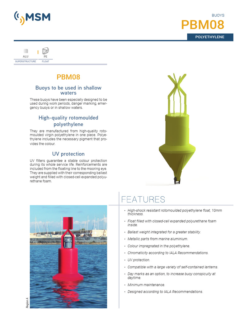 Durable Polyethylene Buoys for Marine Use | PDF | Polyethylene ...