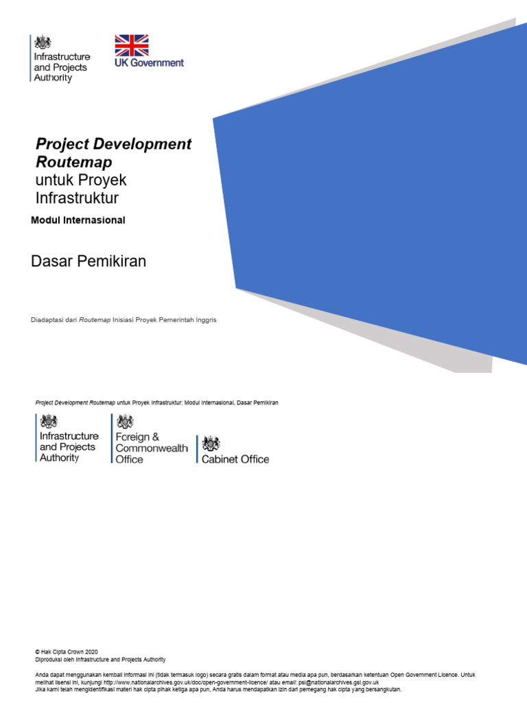 Rencana Pengembangan Proyek Infrastruktur | PDF