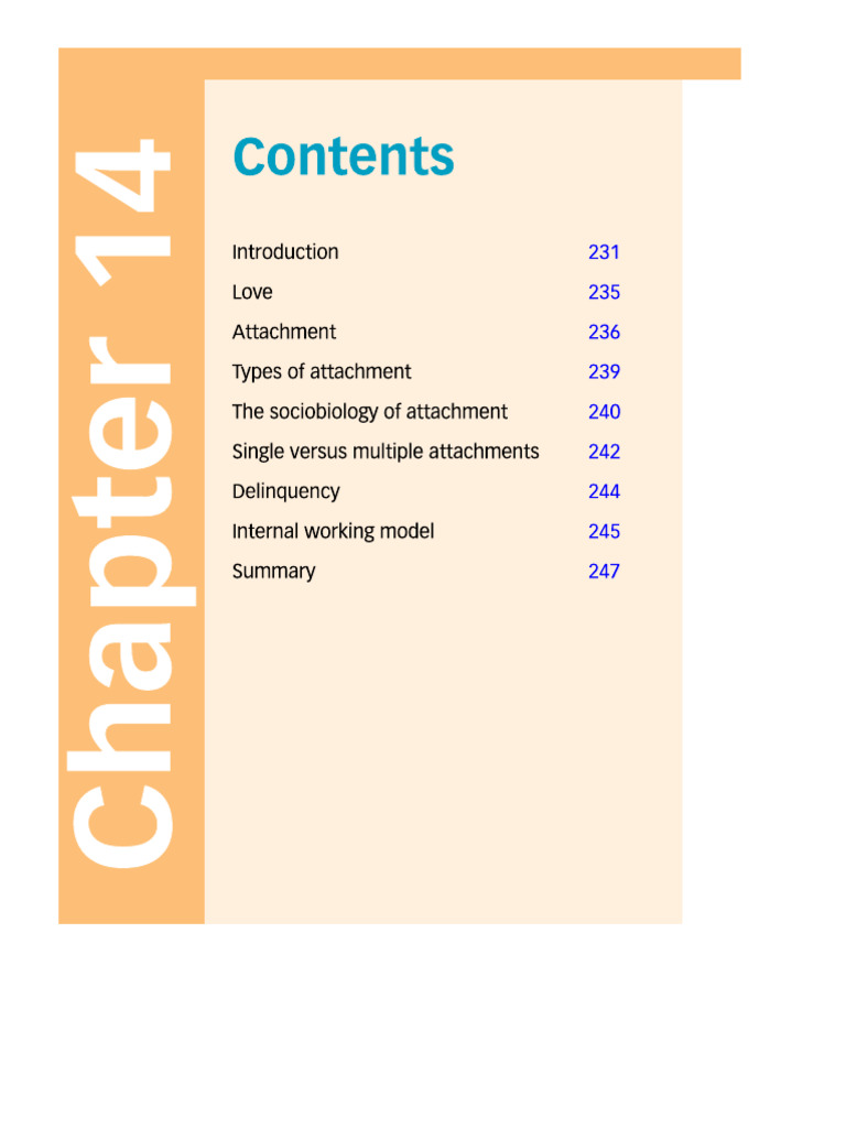 Parenting and The Development of Love and Attachment | PDF