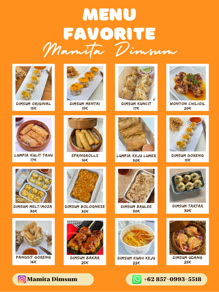 Food Menu Promotion (Poster)_20251011_140510_0000 | PDF