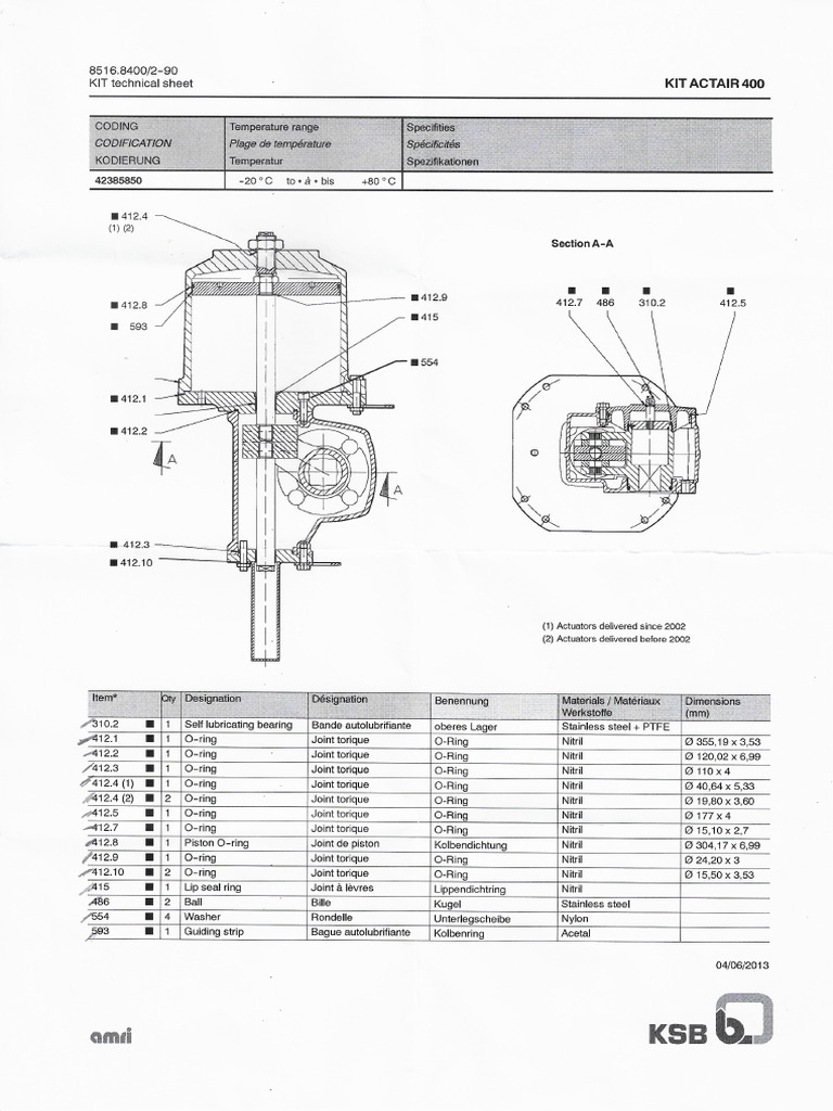 Actair 400 | PDF