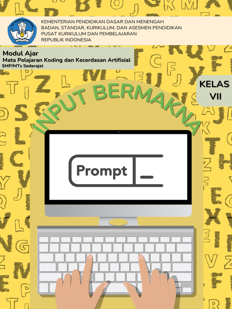 Modul Ajar Koding Dan Kecerdasan Artifisial - Input Bermakna - Fase D - BkmYQw8mnG | PDF