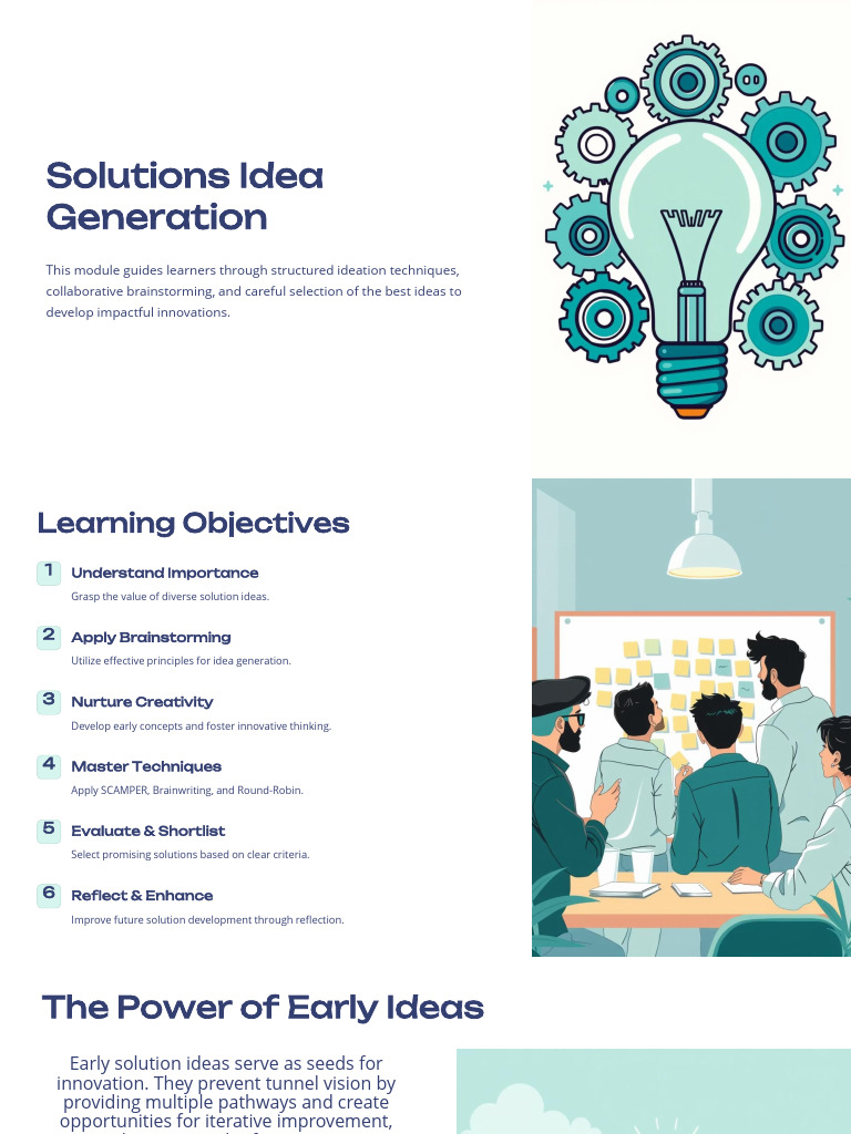 Structured Ideation Techniques for Innovation | PDF | Brainstorming ...
