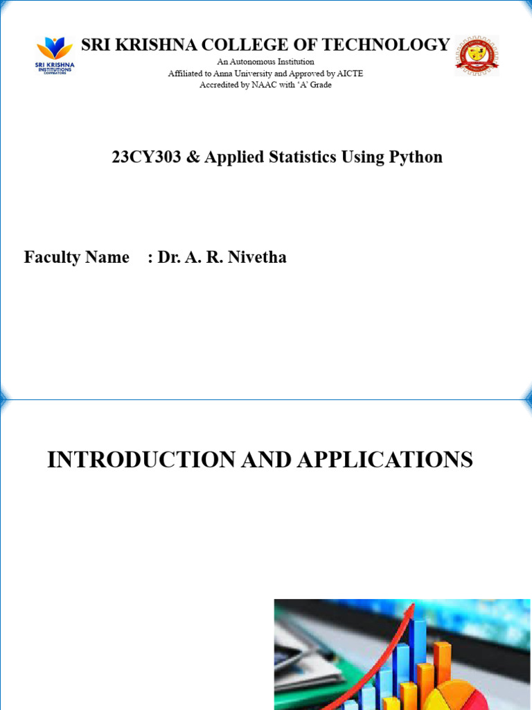 Applied Statistics with Python Guide | PDF | Statistics | Reliability ...