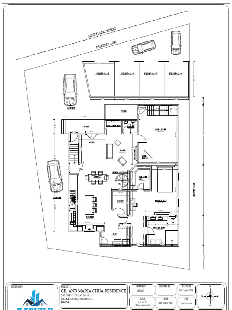 First Floor Plan for Chua Residence | PDF