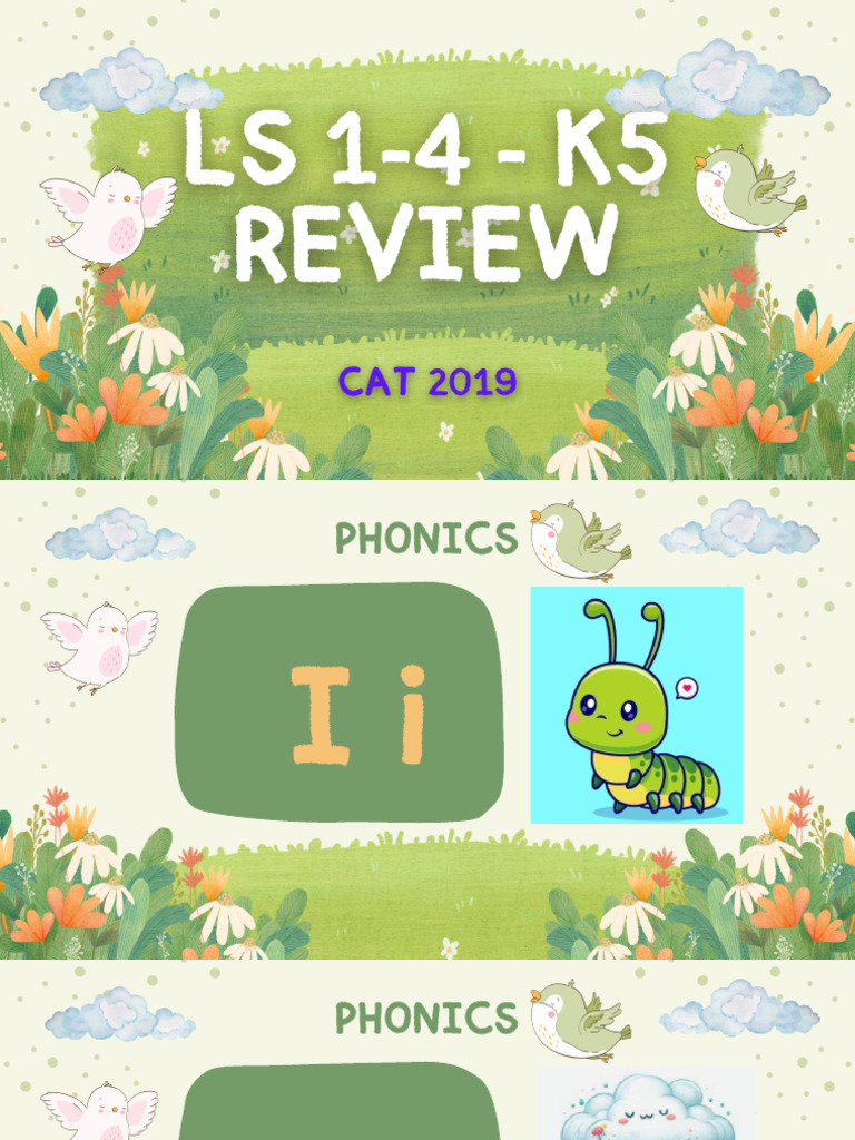Review LS 1-4 | PDF