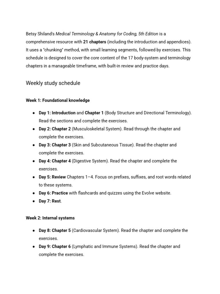 Medical Terminology Study Guide | PDF | Medicine | Biology