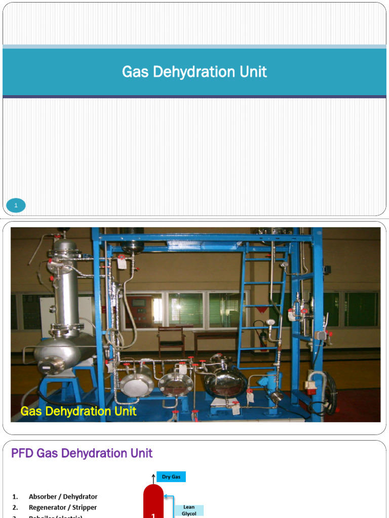 Gas Dehydration Unit Overview | PDF