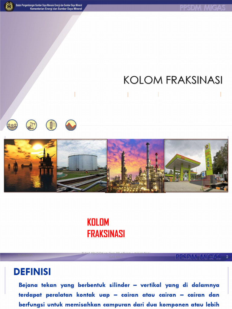 Jenis dan Operasi Kolom Fraksinasi | PDF