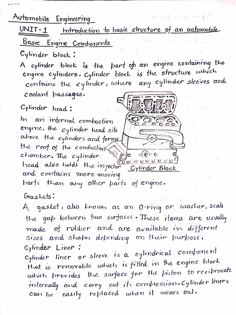 Automobile Engineering | PDF