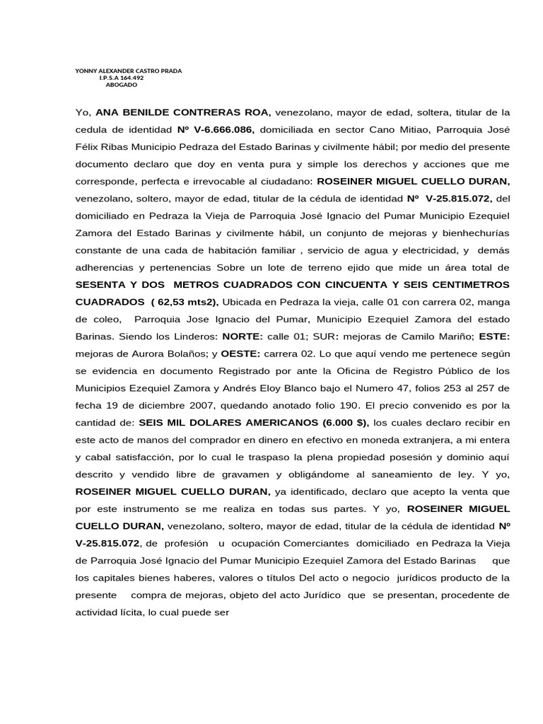 Roseiner Pedraza | PDF