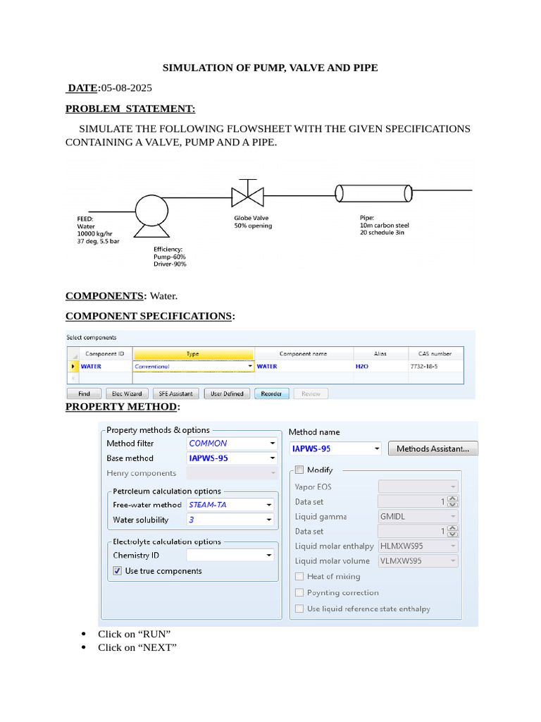 Simulation 14 (PUMP) | PDF