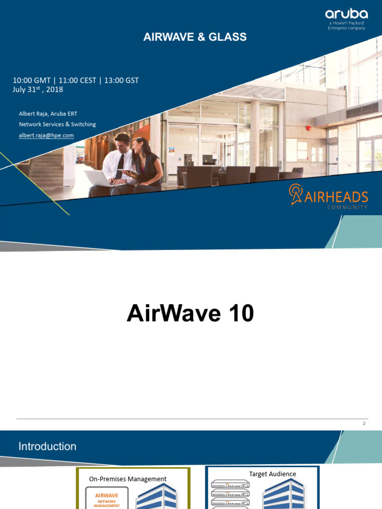 AirWave 10 and Glass Deployment Guide | PDF | Computer Cluster | Computing