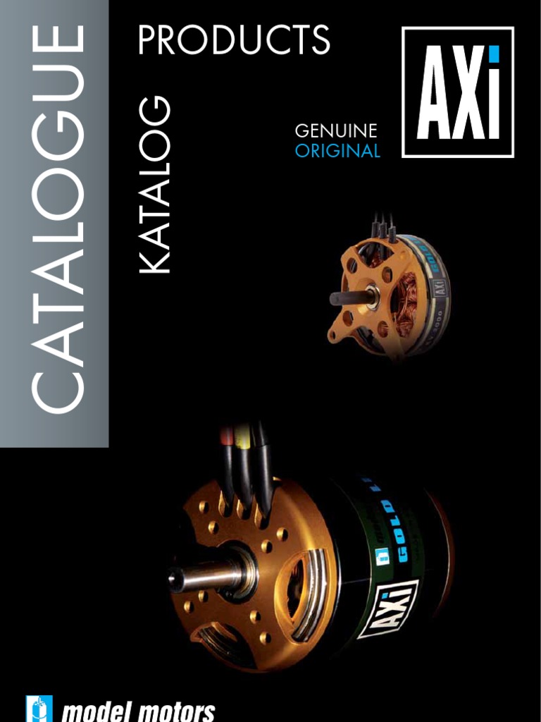 AXI High Performance Electric Motors | PDF | Electric Motor | Volt
