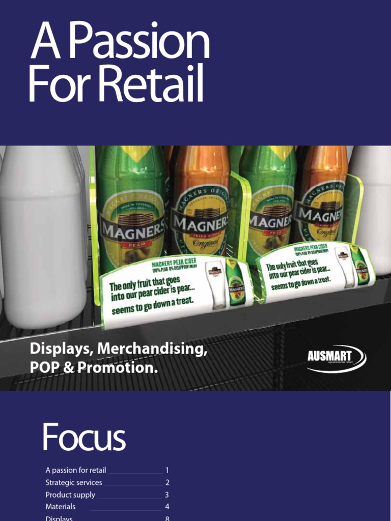 Display Merchandising Pop Promotion Catalogue | PDF | Procurement | Retail
